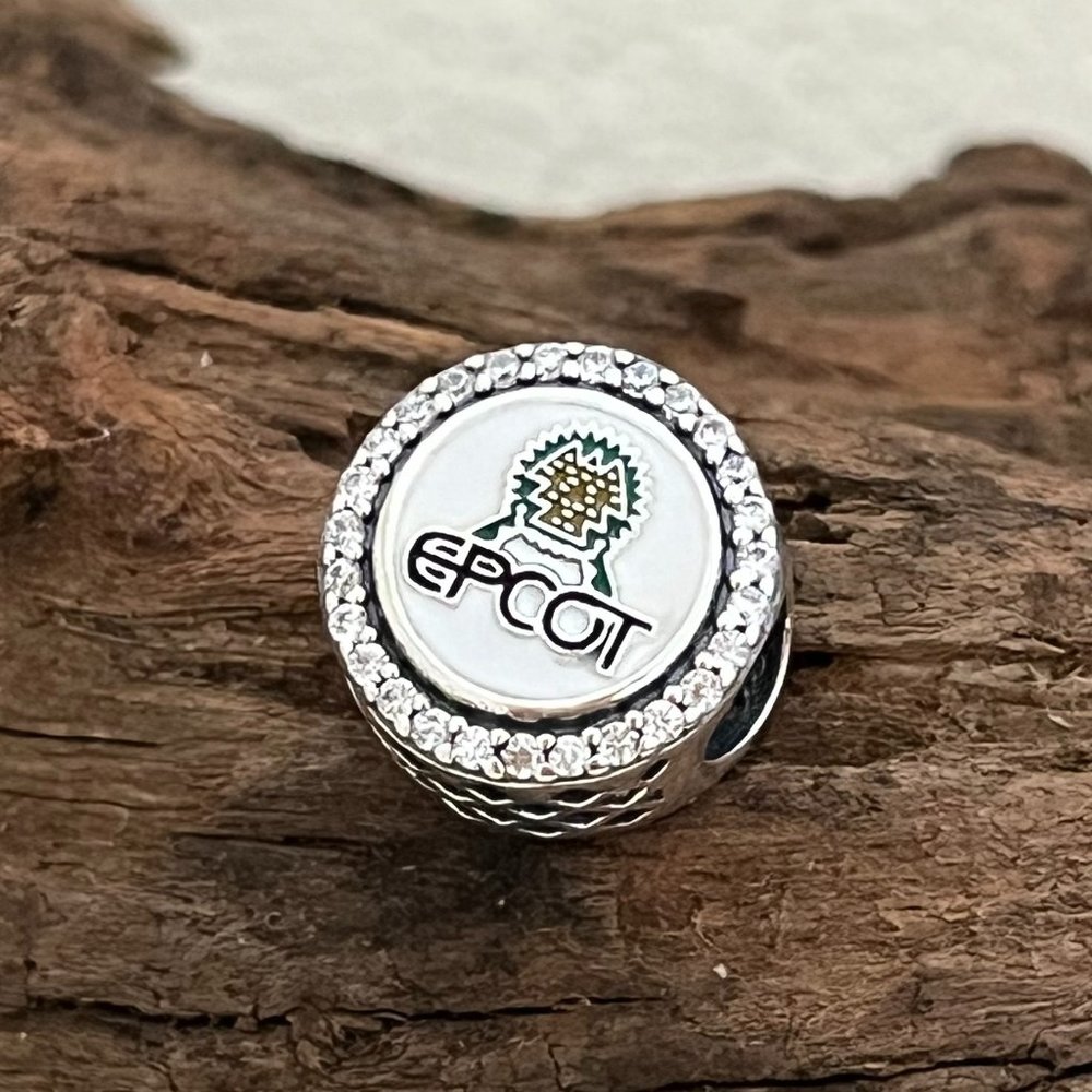 Pandora Epcot Reimagined Spaceship Earth Epcot Charm - Gem